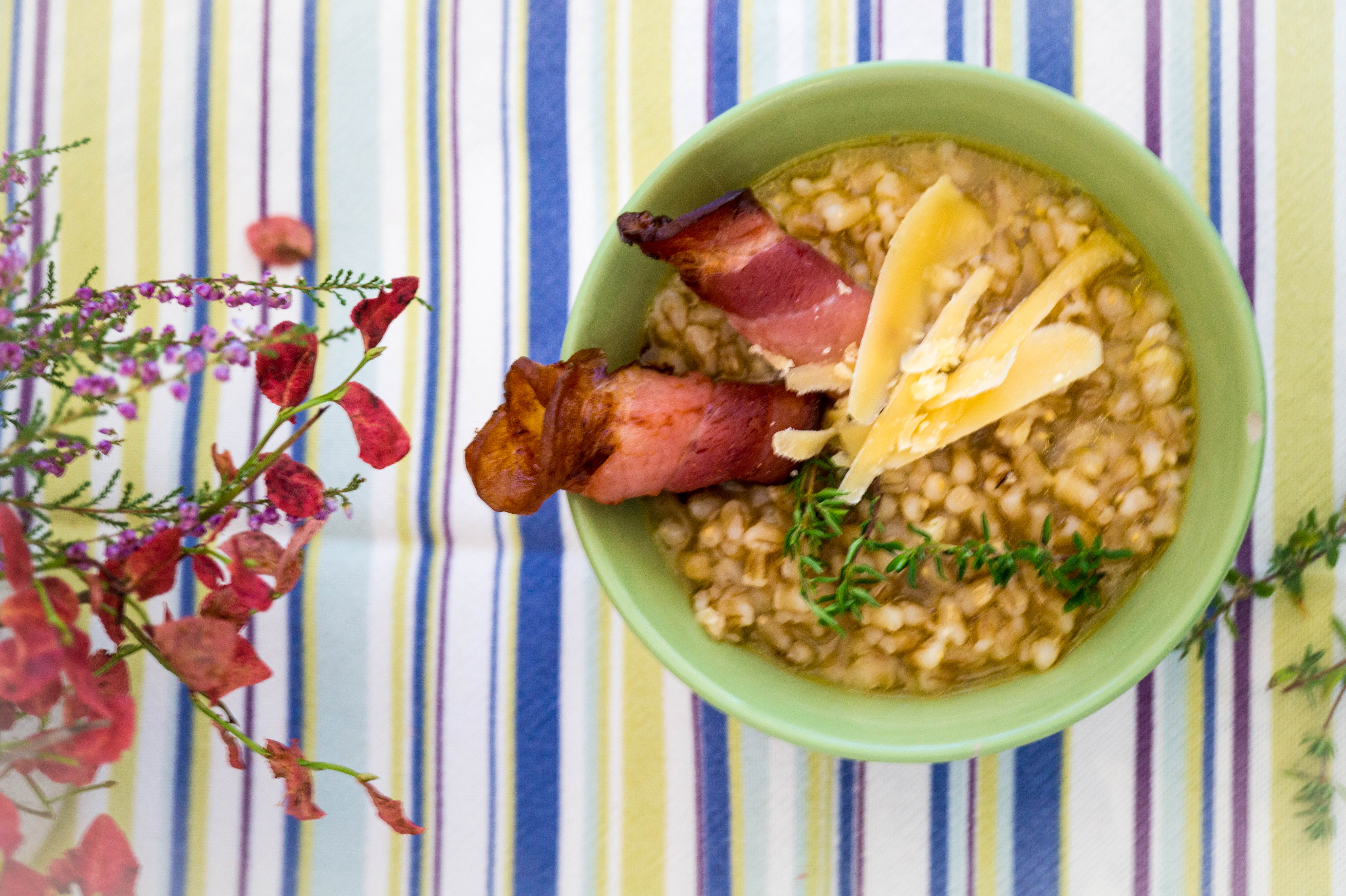 Pearl Barley Risotto. Orsoto. – Estonian Cuisine. Eesti Toit.
