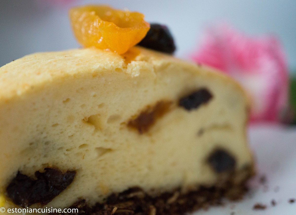 Easter Paskha Cake. Pashakook – Estonian Cuisine. Eesti Toit.