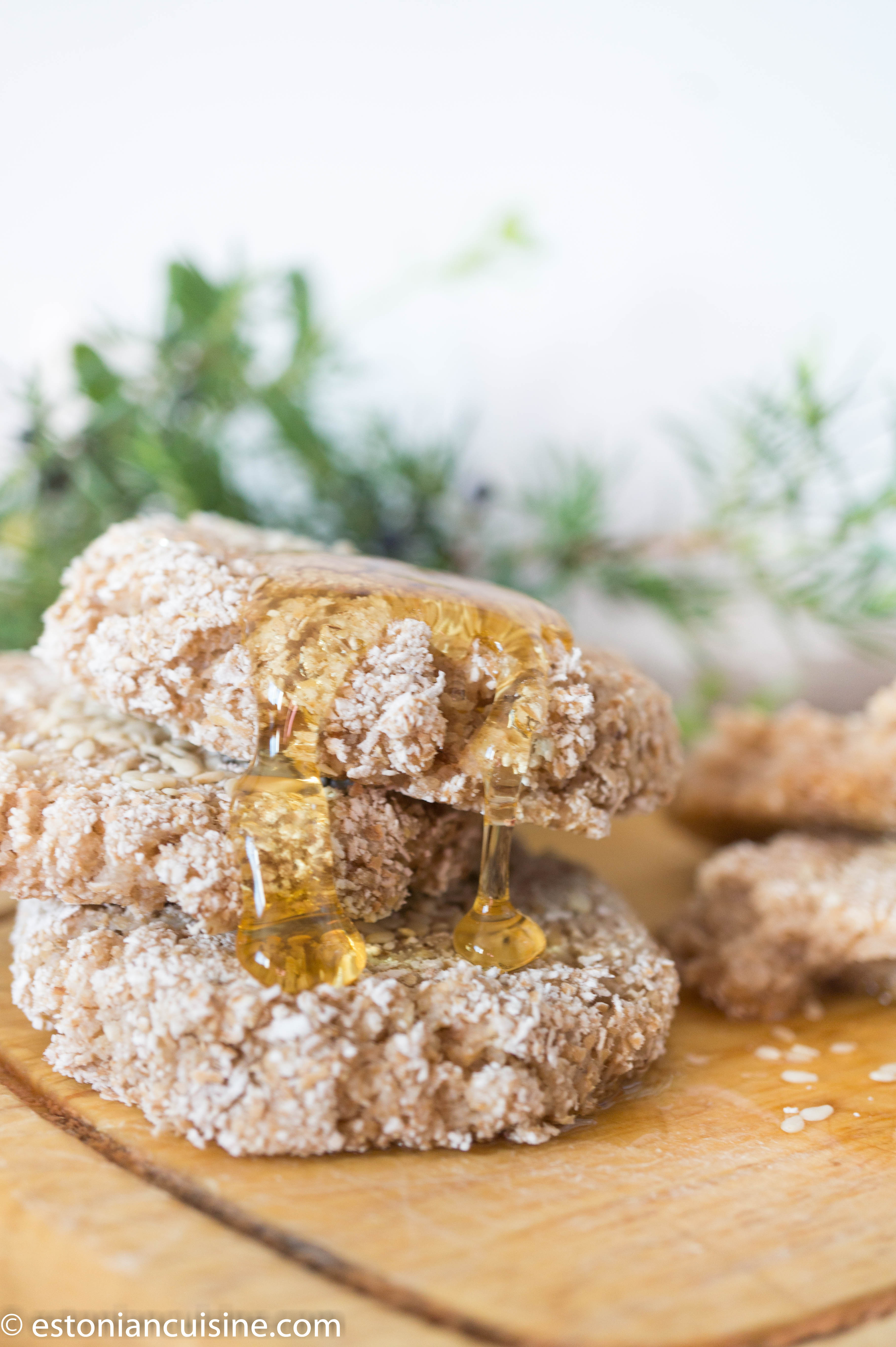 Sour Milk Flat Scones. Hapupiimakakud – Estonian Cuisine. Eesti Toit.