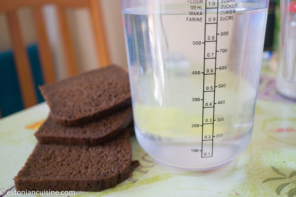 Home Made Rye Bread Kvass. Leivakali – Estonian Cuisine. Eesti Toit.